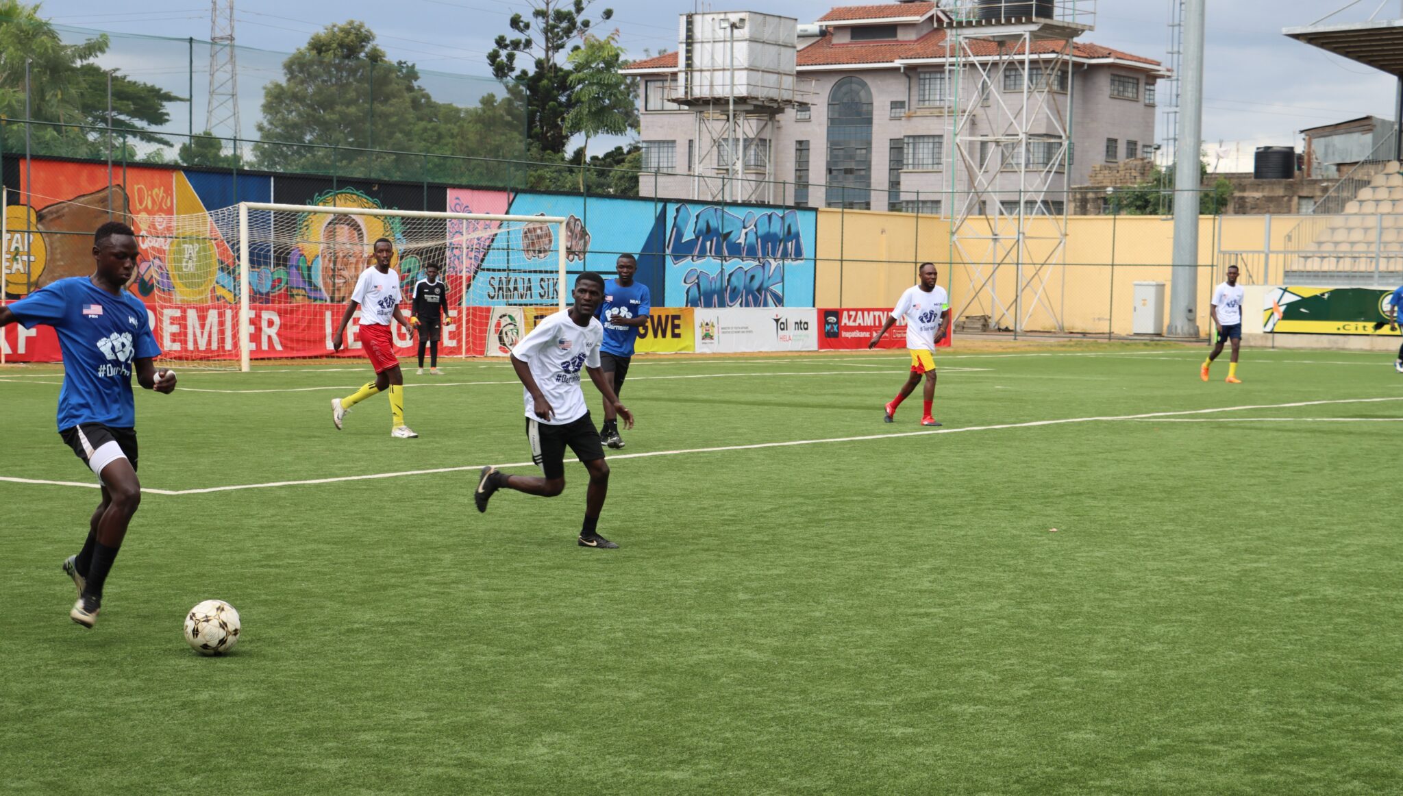 Refugee Soccer Players Score Goals in Kenya